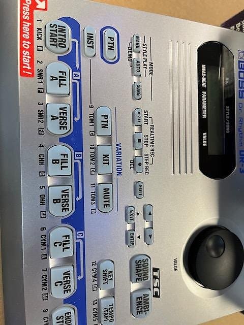 USED BOSS DR-3 DRUM MACHINE | Reverb