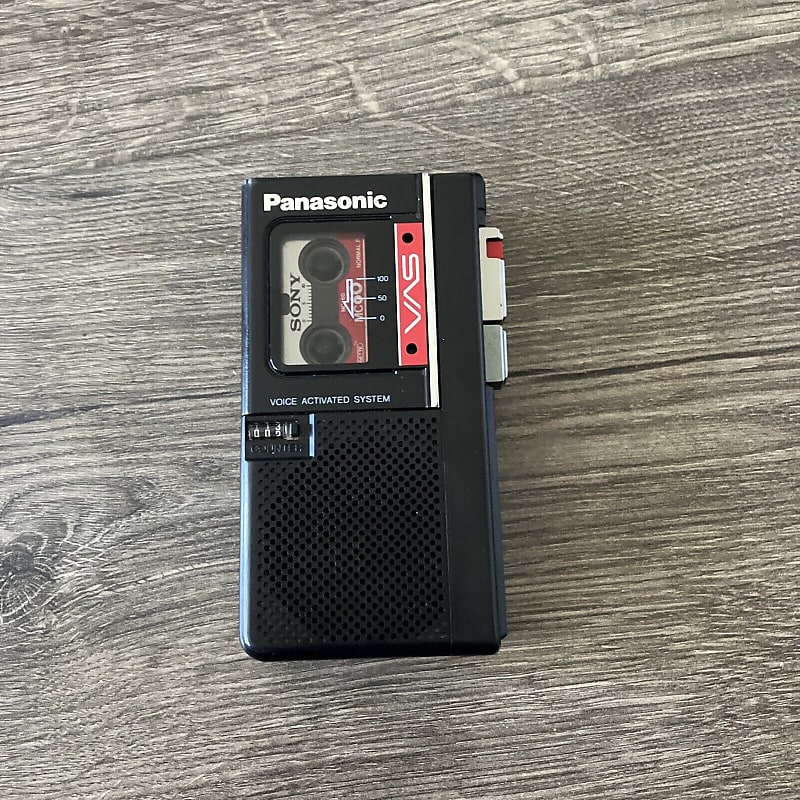 Panasonic Microcassette Recorder Model: RN-115D Handheld | Reverb