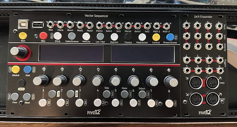 Five12 Vector Sequencer - Black | Reverb