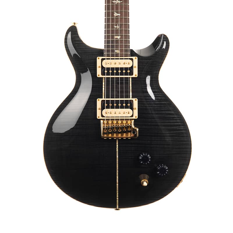 Used PRS Custom Santana II Brazilian Rosewood Trans Black | Reverb