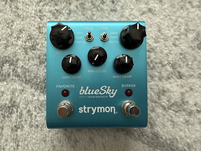 Strymon Blue Sky Reverberator V1 2010 - 2022 - Blue | Reverb