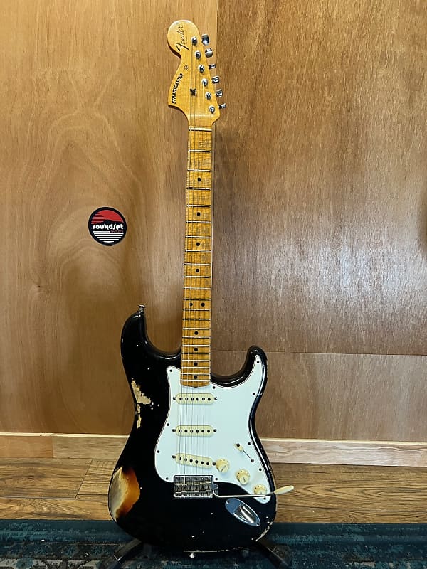FENDER Stratocaster Custom shop Reissue 1969 reverse head | Reverb