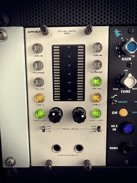 Aphex Dual RPA Dual 500 series preamp | Reverb