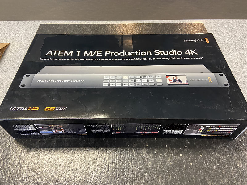 Blackmagic Design ATEM 1 M/E Production Studio 4K | Reverb
