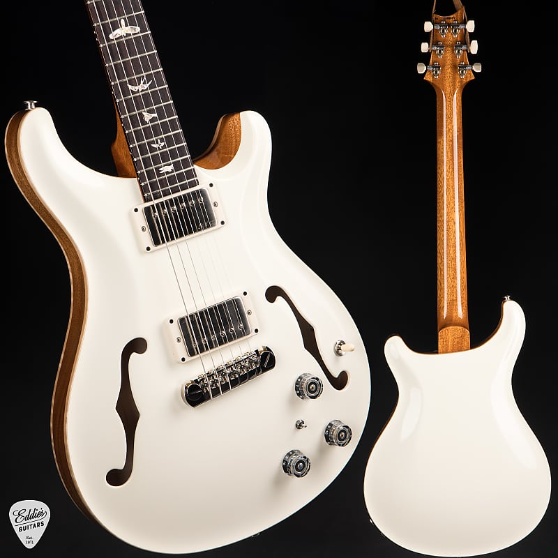 PRS Hollowbody II Piezo - Antique White Top & Back | Reverb