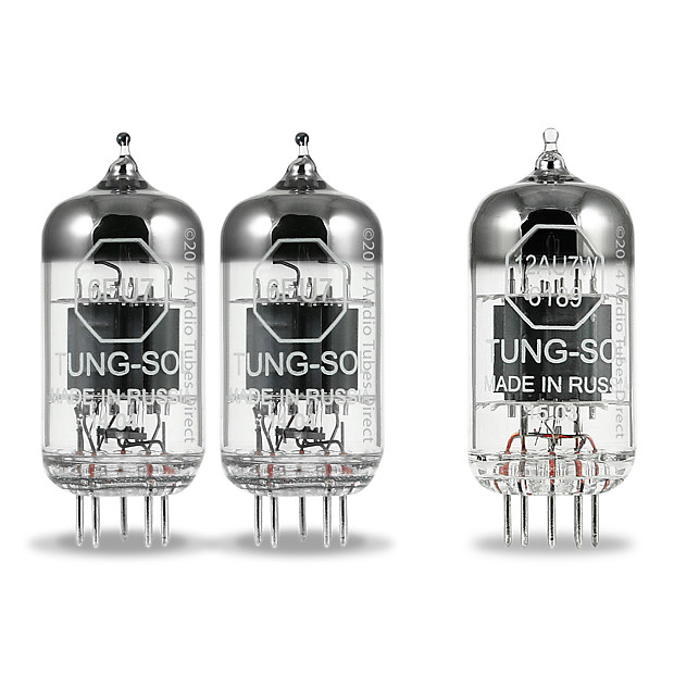 Tung-Sol Tube Set For Gibson GA4-RE Amps with 6EU7 12AU7W | Reverb