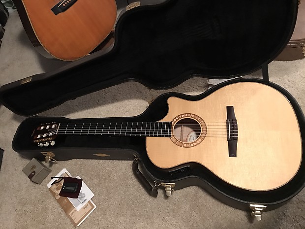 Taylor NS64-CE 2004 Natural flamed maple and spruce | Reverb