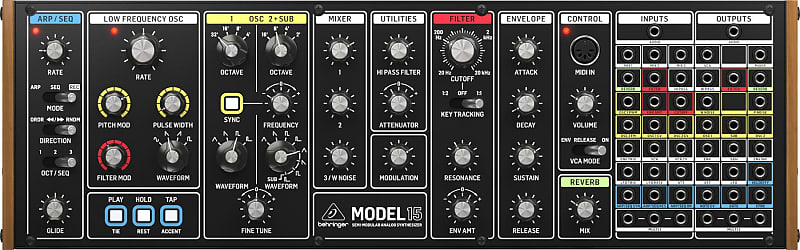 Behringer Model 15 Semi-modular Analog Synthesizer | Reverb