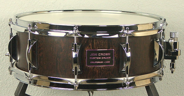 Jon Cross Custom Drums # 9051 stave snare. | Reverb