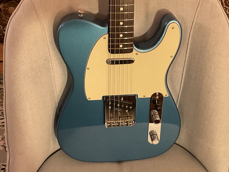 Fender Telecaster Custom 60s Style MIJ 2021 - Blue | Reverb