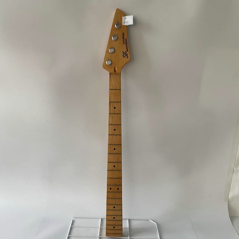 Natural Maple Wood SX 4 String Bass Neck | Reverb UK