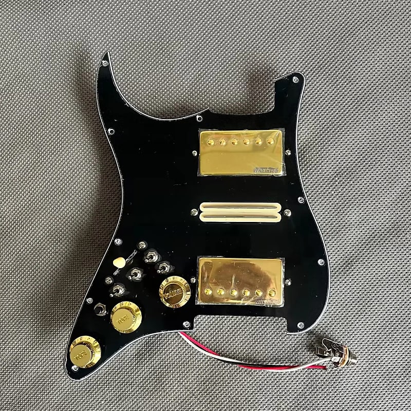 HSH Left Handed Guitar Stratocaster Style Loaded Prewired | Reverb
