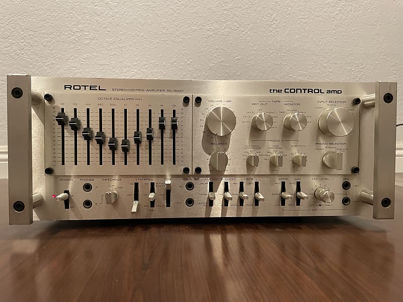 ROTEL RC-5000 The Control Amp only 200 units made | Reverb