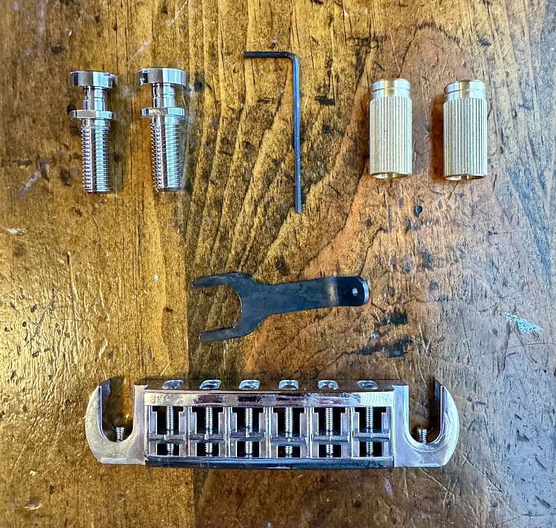 TonePros AVT-II Wraparound Bridge w/ Locking Studs 2010’s - | Reverb