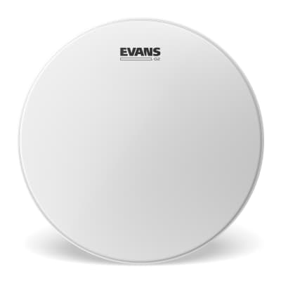 Evans 13" Genera G2 Coated White | Reverb