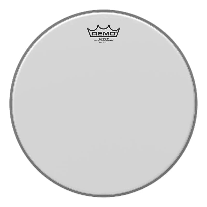 Remo Coated Smooth White Emperor 13" Drum Head | Reverb