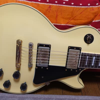 80s Burny RLC-60 White LP Custom Made in Japan Vintage MIJ | Reverb