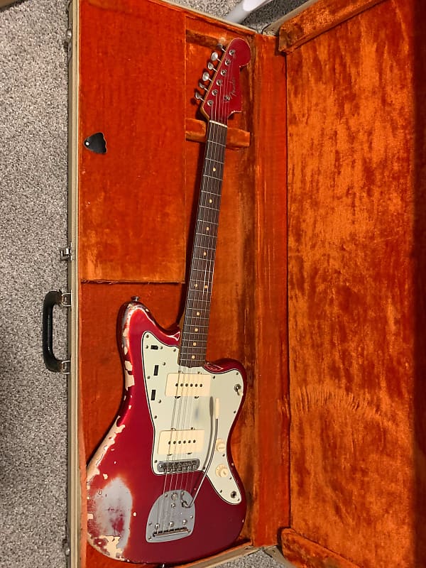 Fender Jazzmaster 1963 Cherry Red | Reverb