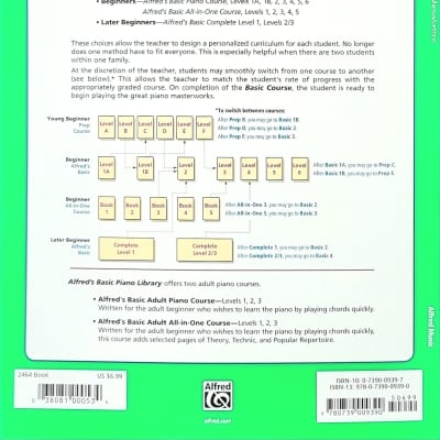 Alfred's Basic Piano Library Technic Book Level 1B | Reverb