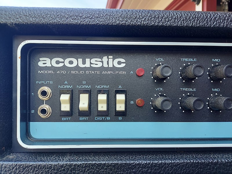 Acoustic 470 Solid State Amplifier | Reverb