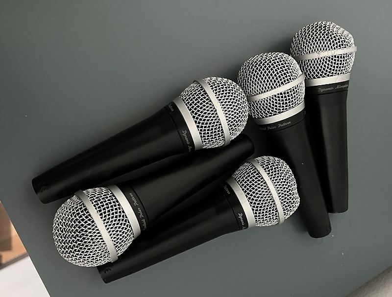 5x Shure PGA48 Microphones | Reverb