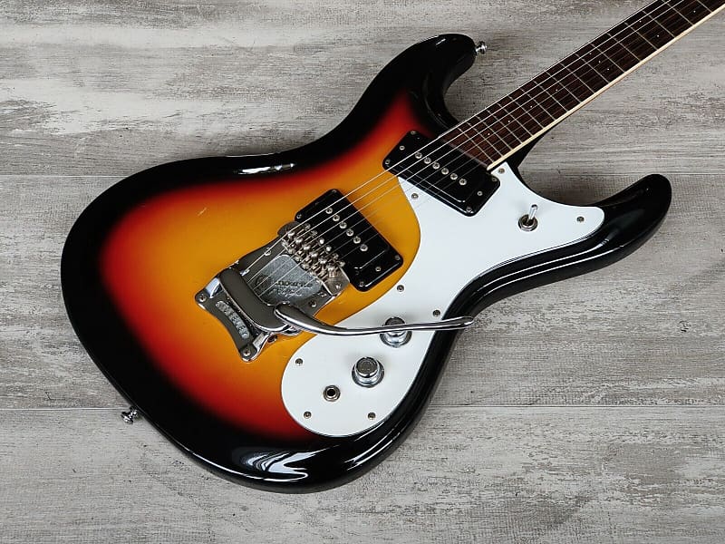 2000's Mosrite "1963" Reissue Ventures Model w/Moseley | Reverb