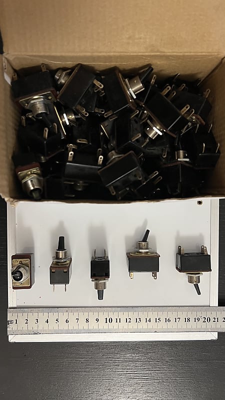 20 x NOS Marshall "Black Bat" Toggle Switch Vintage MADE IN | Reverb