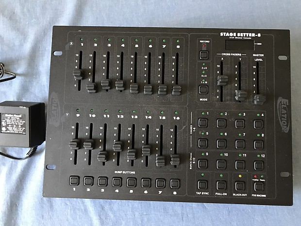 American DJ STAGE-SETTER 8-Channel Lighting Controller | Reverb
