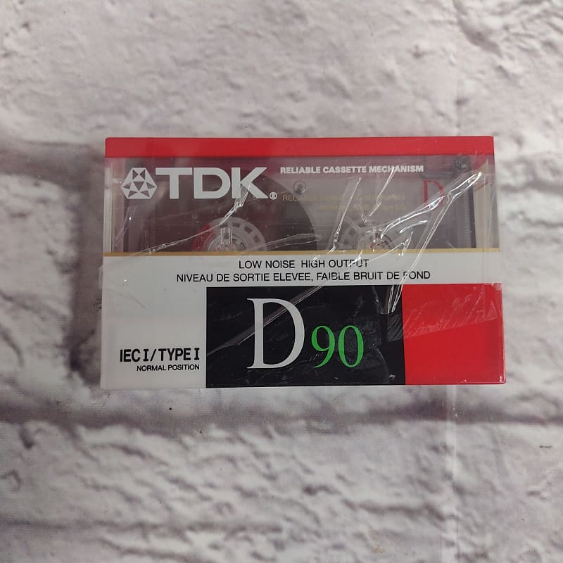 TDK D90 IEC I/Type I Audio Cassette | Reverb
