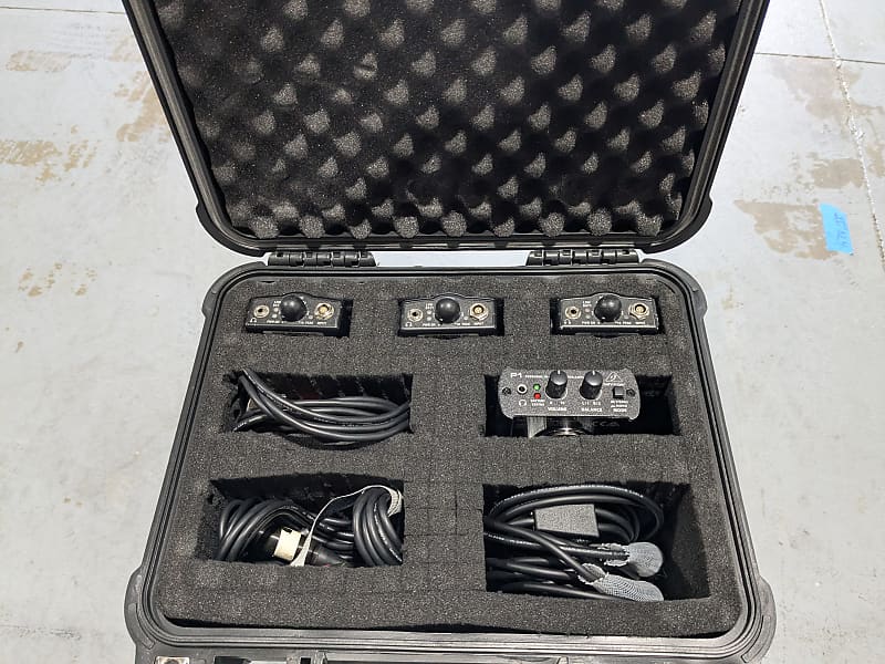 Lot of wired IEM packs (3x Shure P6HW, 1x Behringer P1) in | Reverb