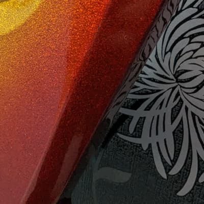 Westone Raider 1 1983 - Gold & Red Glitter. Awesome | Reverb Czechia