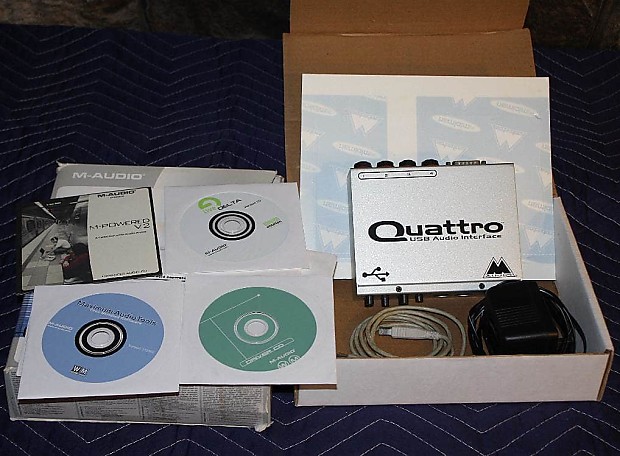 MIDIMAN M-Audio Quattro USB 96 Khz 24 Bit Digital Audio | Reverb