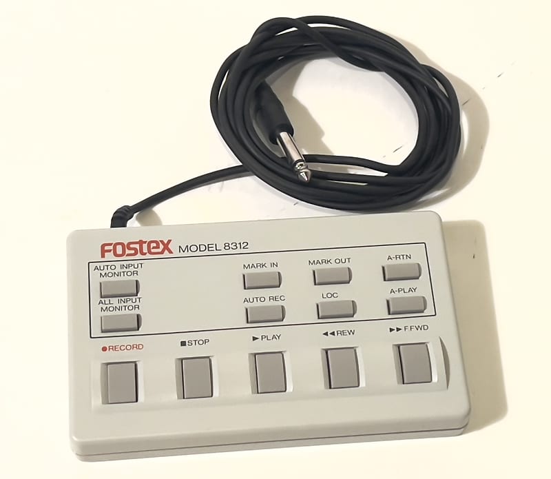 Fostex 8312 remote transport control for ADAT 1990s - Grey | Reverb
