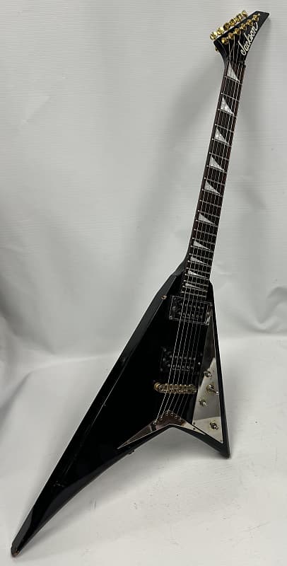 Jackson Randy Rhoads Flying V 1990s - Black | Reverb