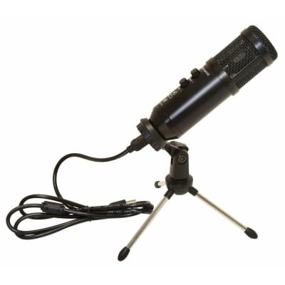 Citronic USB Podcast Mic WithTripod Stand,Pop Filter,USB | Reverb UK