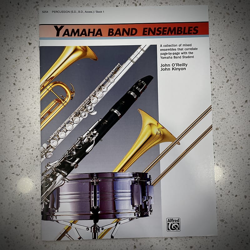 Alfred Yamaha Band Ensembles Bk 1 Percussion | Reverb