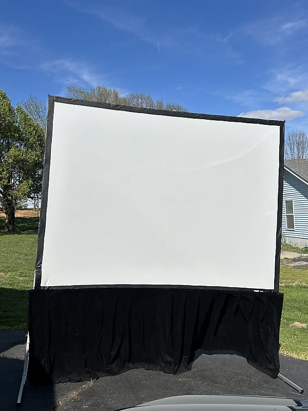 Da-Lite Fast-Fold Deluxe Portable Projector Screen Set 7'6" x | Reverb