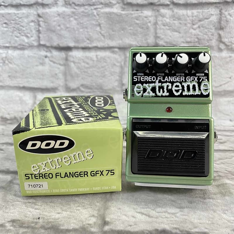 Used: DOD Stereo Flanger GFX 75 Extreme | Reverb
