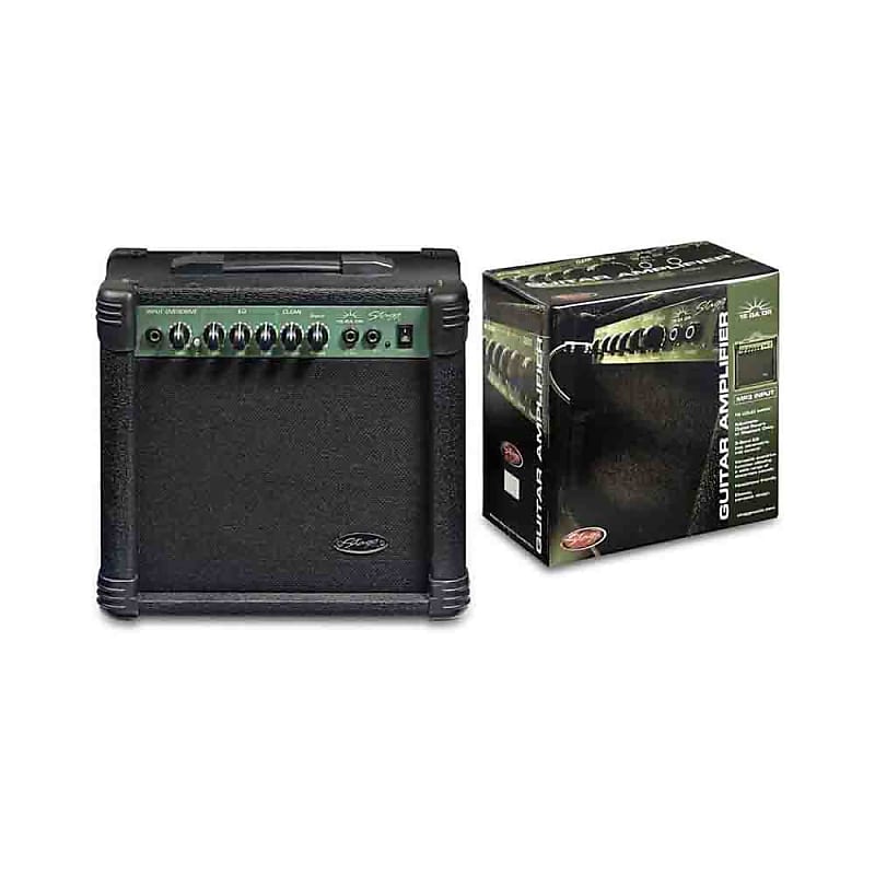 Stagg 15 GA DR USA Guitar Amplifier w/Digital Reverb 15 Watts | Reverb