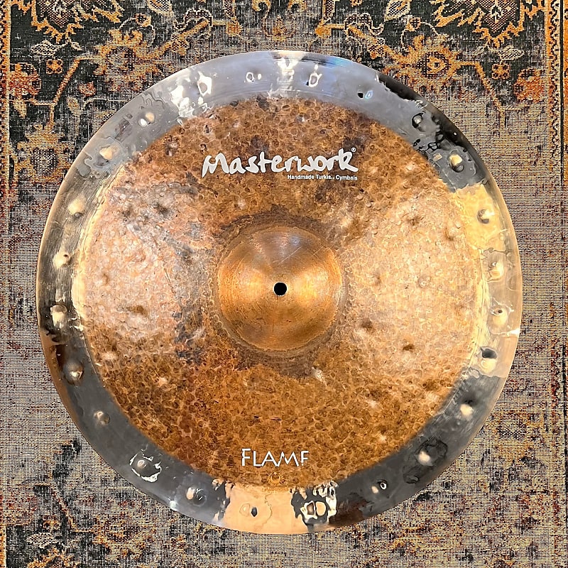 VIDEO! DARK COMPLEX Hand Hammered Masterwork 20" DUAL Paper | Reverb