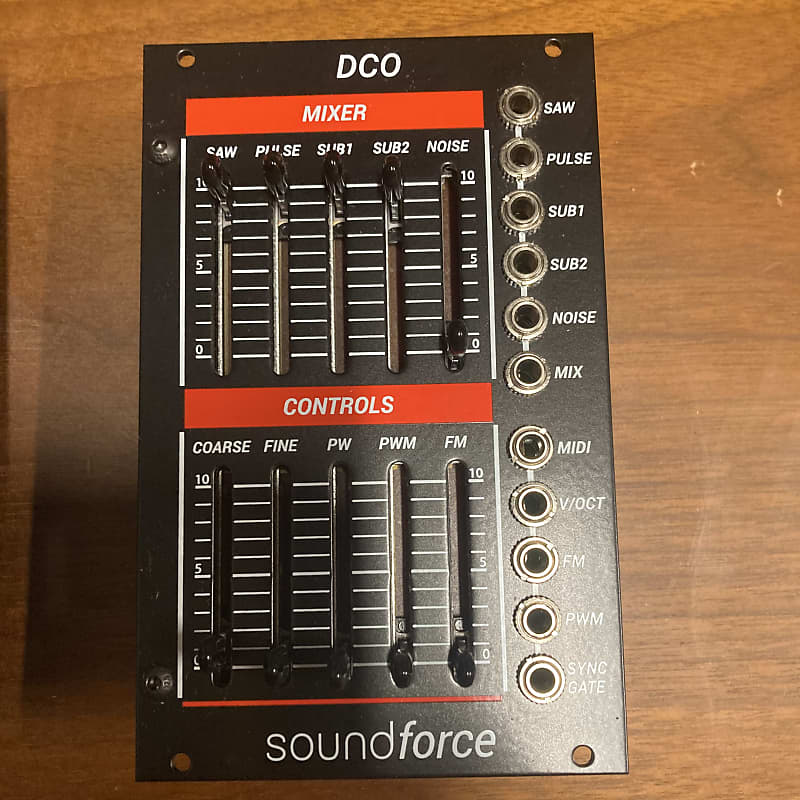 Soundforce DCO Juno-Inspired Oscillator 2020'S - Black | Reverb