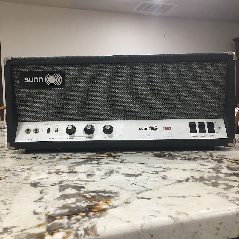 Sunn 200S bass amp | Reverb