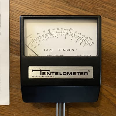 Tentel Tape Tension Gauge for Reel to Reel Tape Decks. | Reverb