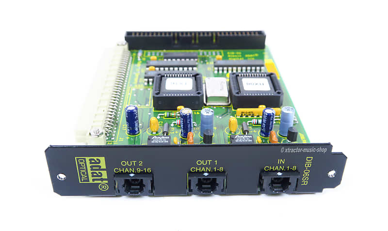 AKAI S5000 S6000 DR16 Mutec DIB-06 ADAT I/O Expansion Card | Reverb