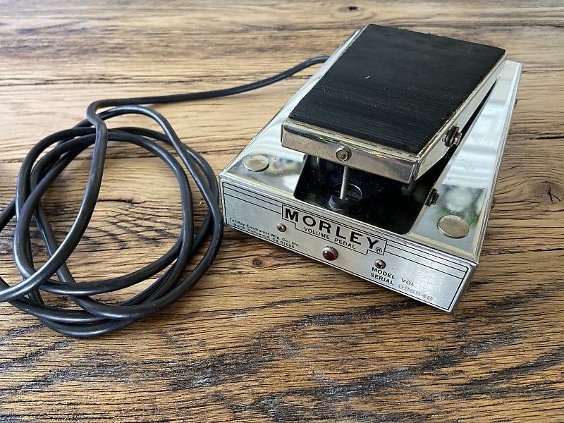 Morley Volume pedal 1970’s - Chrome | Reverb