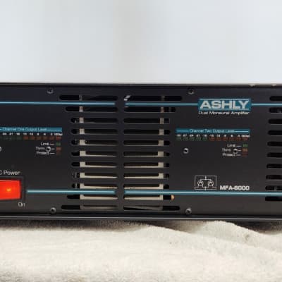 ASHLY MFA -6000 DUAL MONORAL AMPLIFIER 2 x 800 Watts 4 Ohms | Reverb