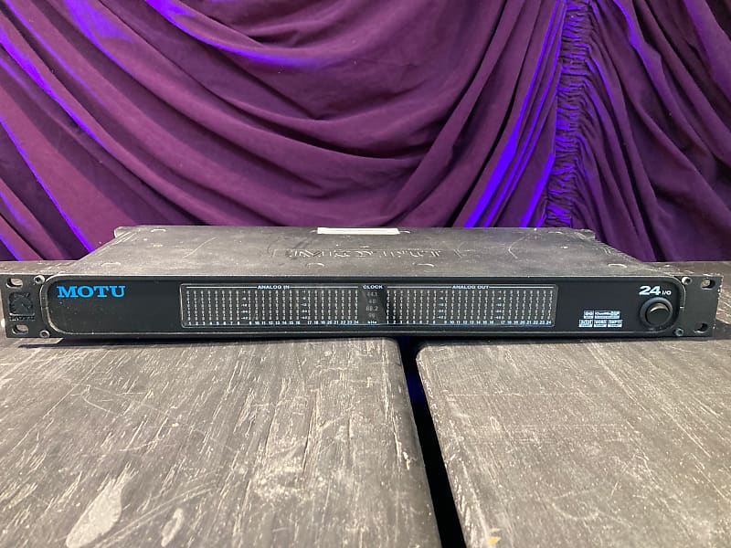 MOTU 24 I/O 2000's Black | Reverb