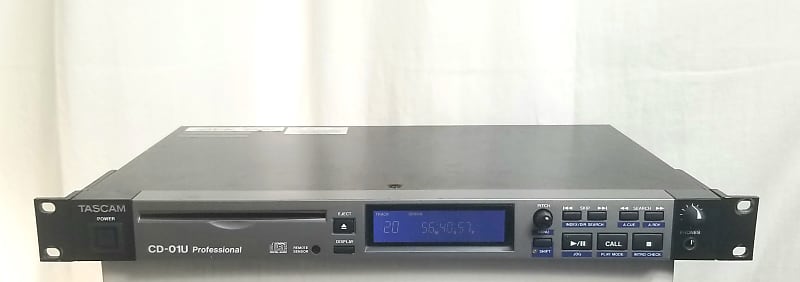Tascam CD-01U PRO rack mount Professional CD Player | Reverb