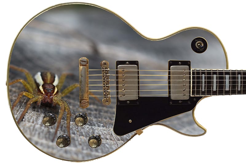 Sticka Steves Guitar Skin Axe Wrap Re-skin Vinyl DIY | Reverb Canada