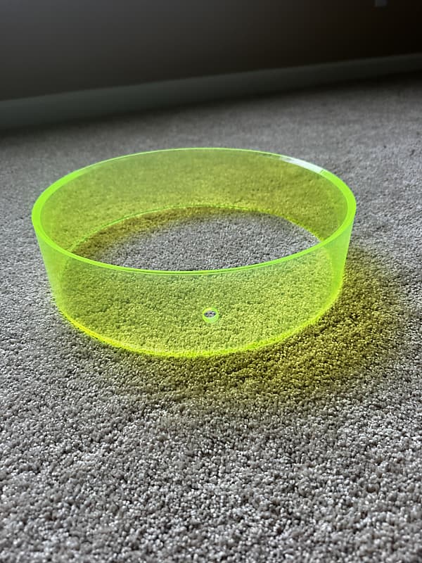 Acrylic seemless snare shell - Fluorescent color | Reverb